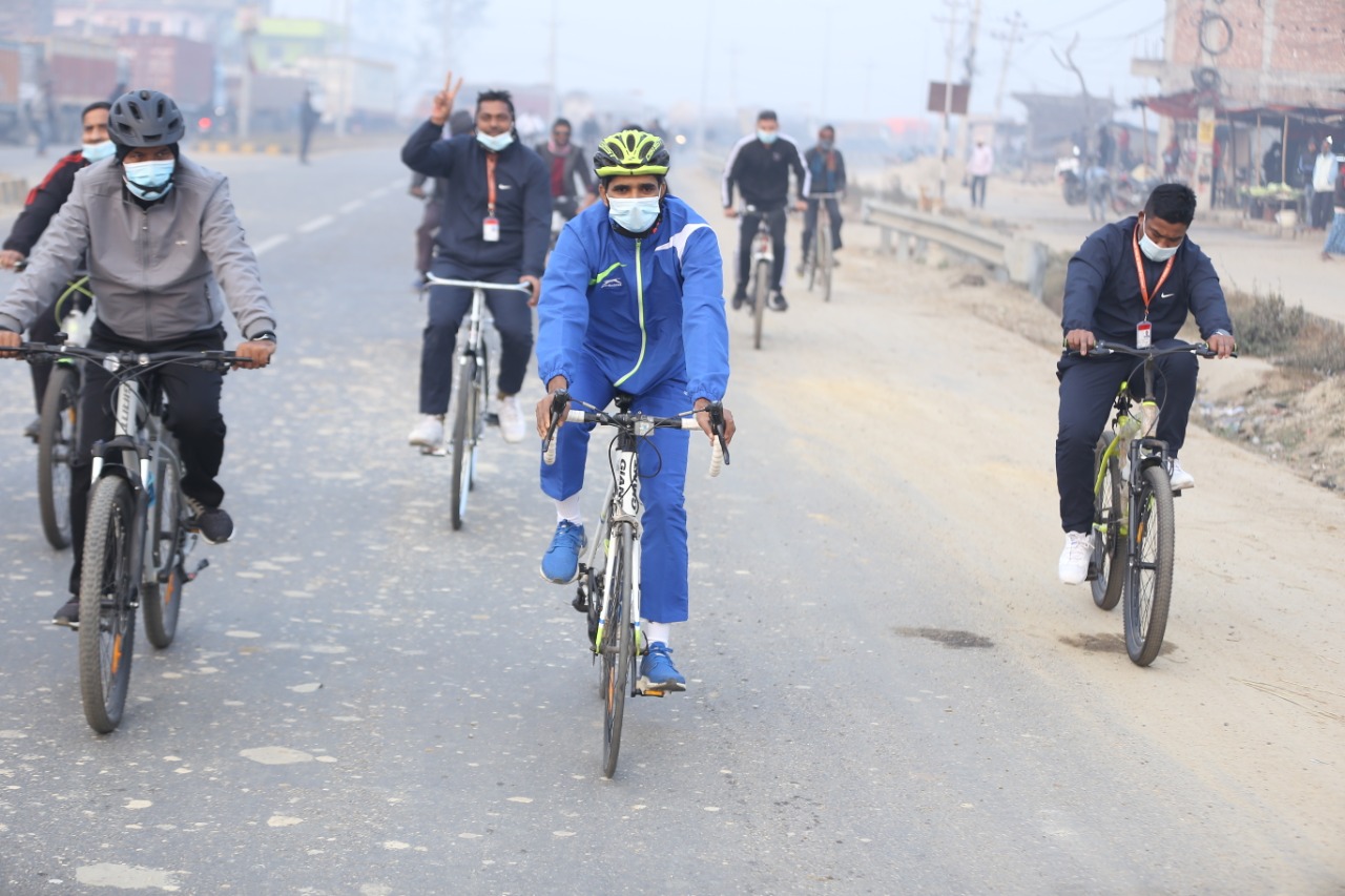Consulate General of India, Birgunj, Nepal : Bicycle Rally